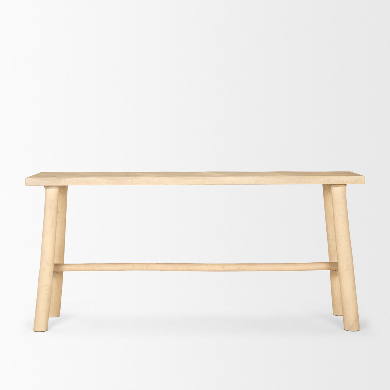 Sekou Light Brown Wooden Craftsman Console Table – Accents@Home