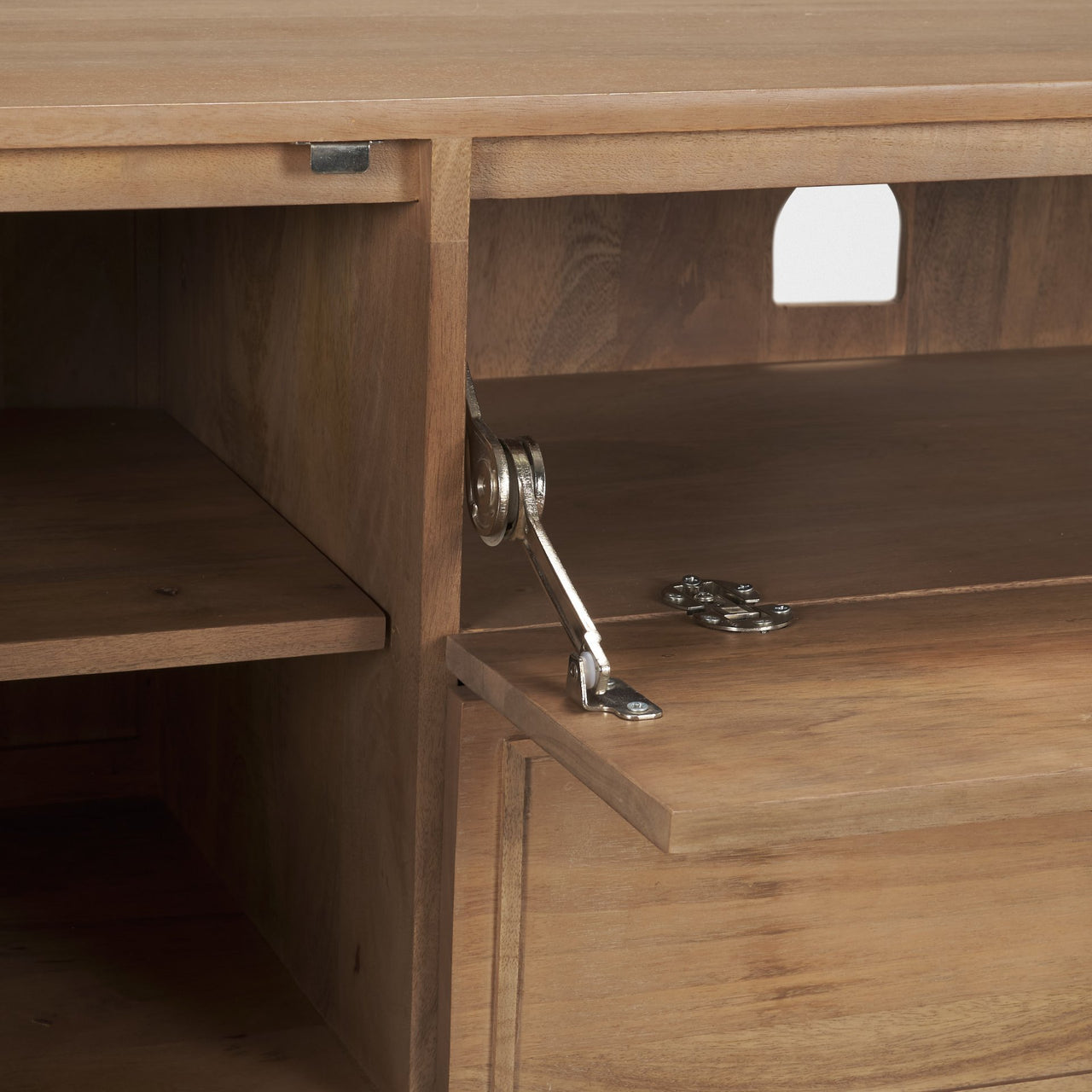 Phil Light Brown Media Console – Accents@Home