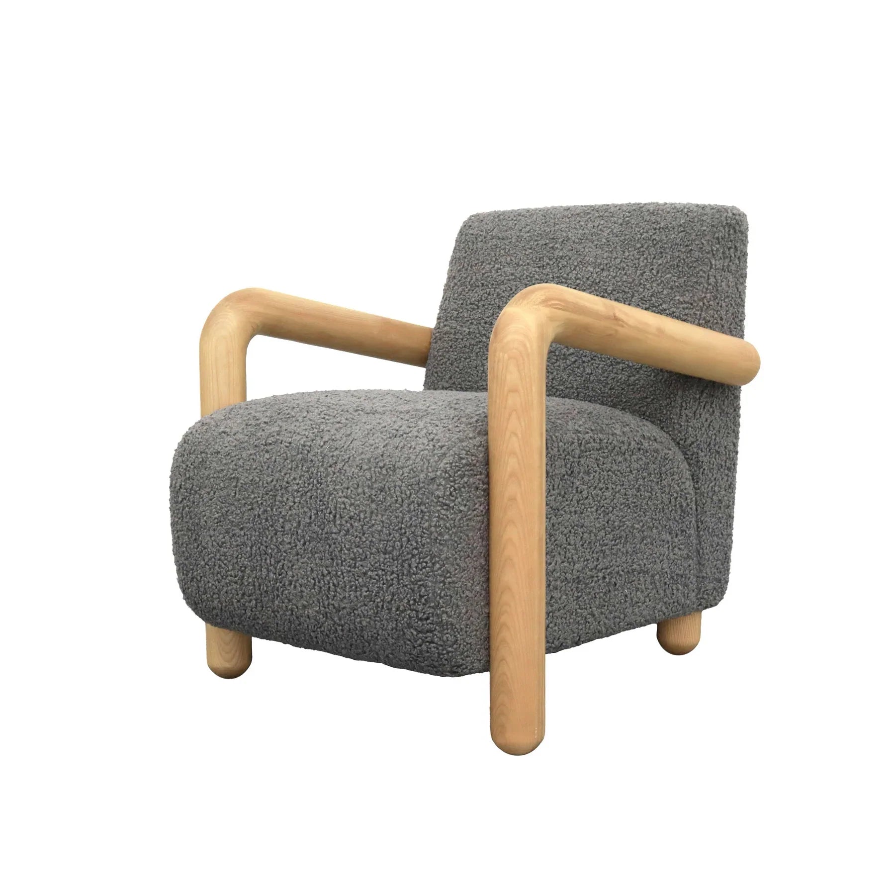 Seralin Club Chair - Storm Grey – Accents@Home