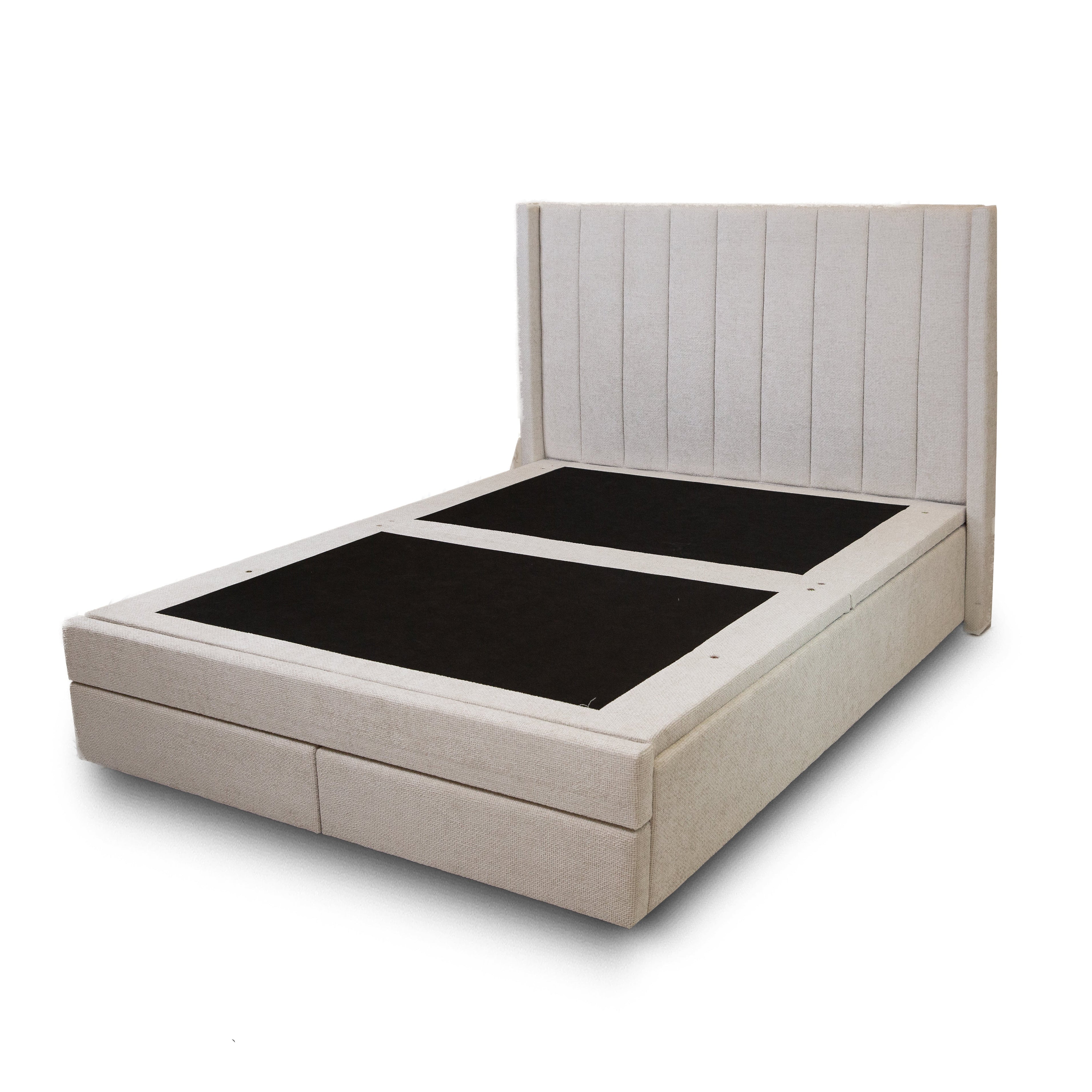Candice Queen Storage Bed With Drawers - Pearl – Accents@Home