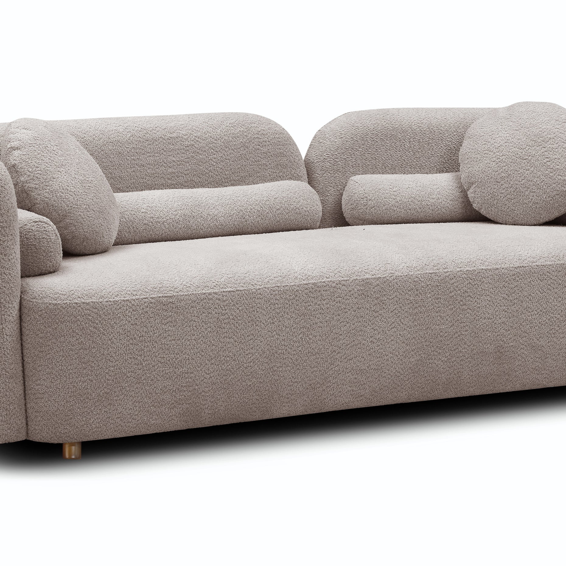 Freya Premium Feather Fabric Sofa – Accents@Home