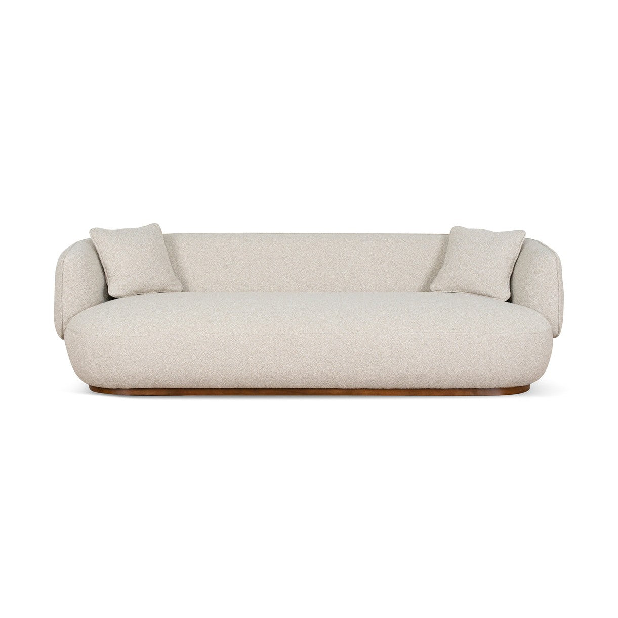 Vaila Premium Boucle Sofa w/2 Pillows – Accents@Home