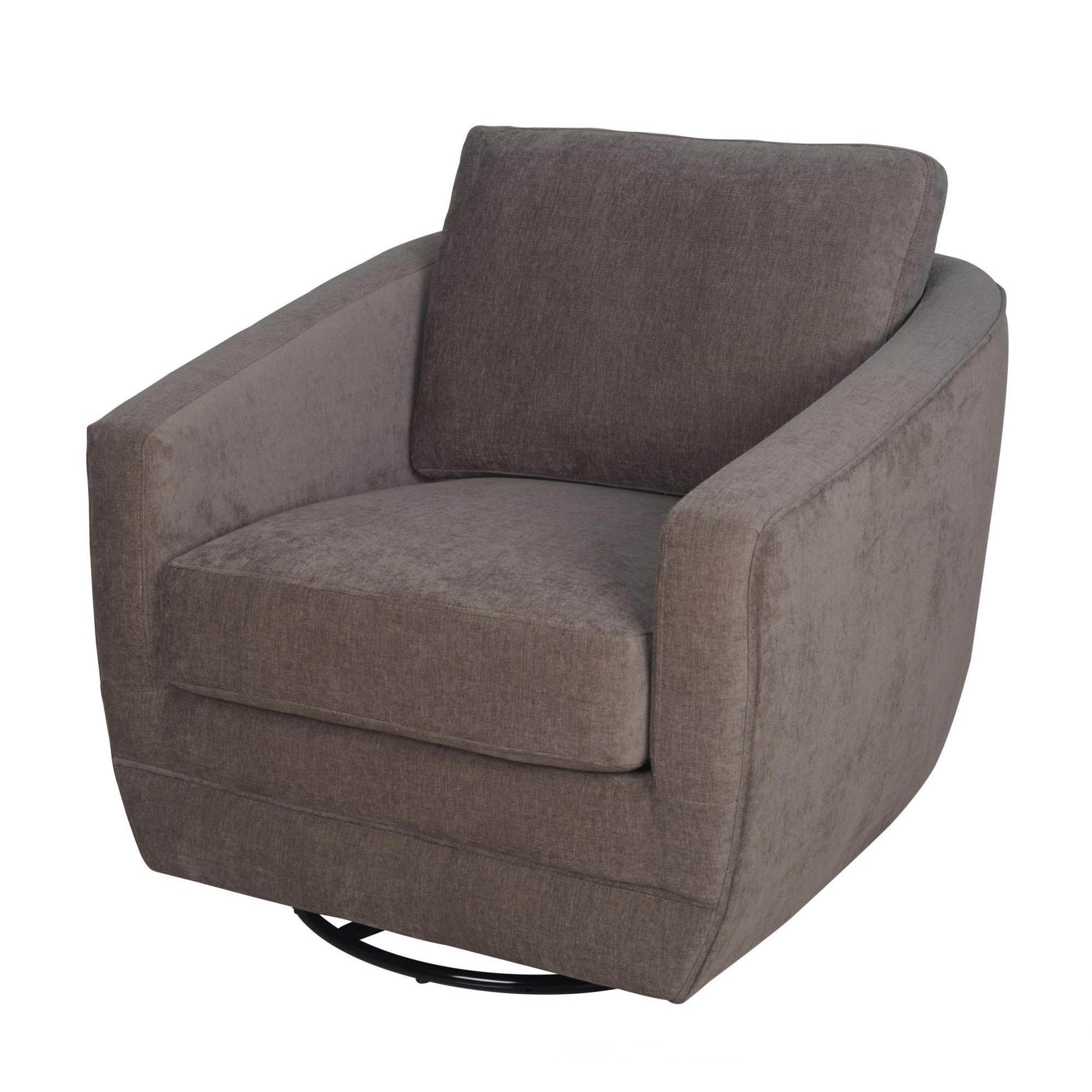 Baltimo Swivel Glider - Pecan Brown – Accents@Home